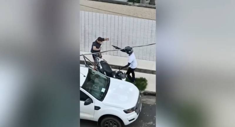 Cenas do cotidiano - morador sendo assaltado na zona Leste de Teresina ...