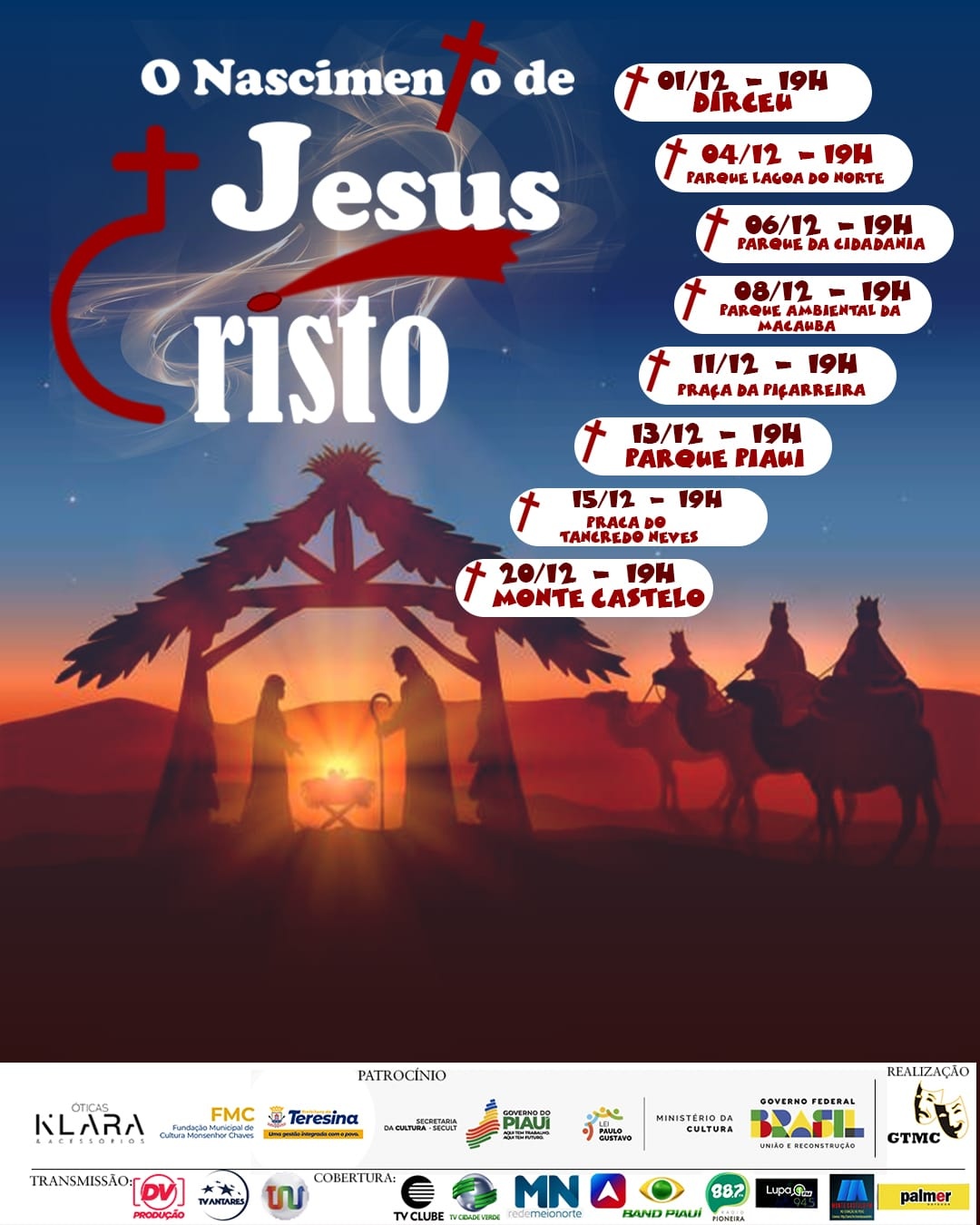 Espetáculo Natalino "Nascimento de Jesus"; Parapan Brasil fez o melhor ...