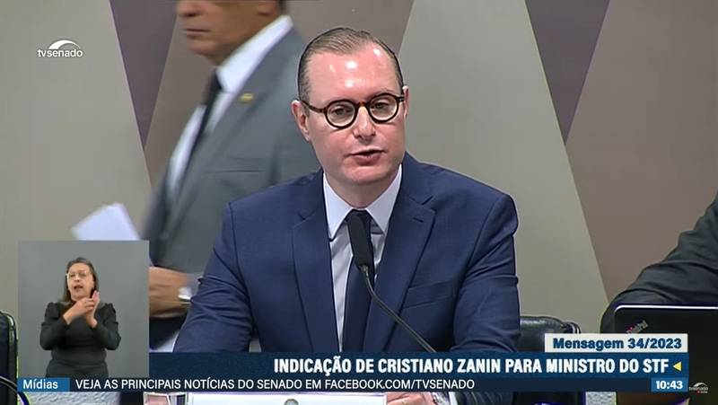 CCJ sabatina Cristiano Zanin para o Supremo Tribunal Federal | TV Portal AZ