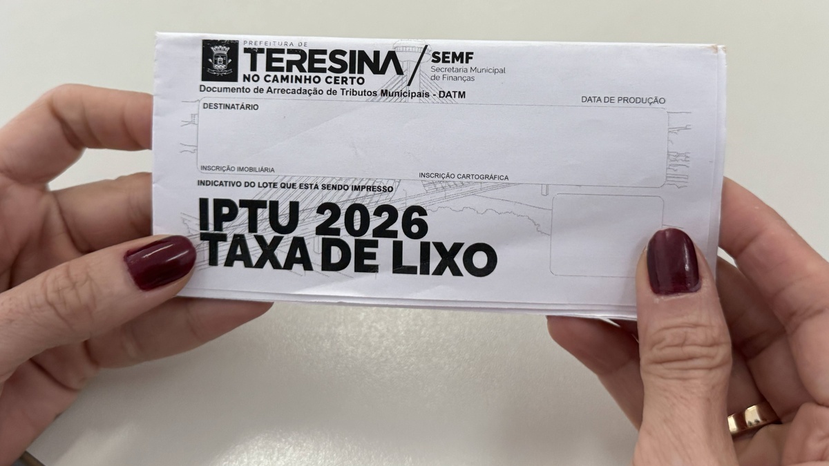 Teresina divulga regras para pagamento de IPTU e taxas em 2026 | Portal AZ